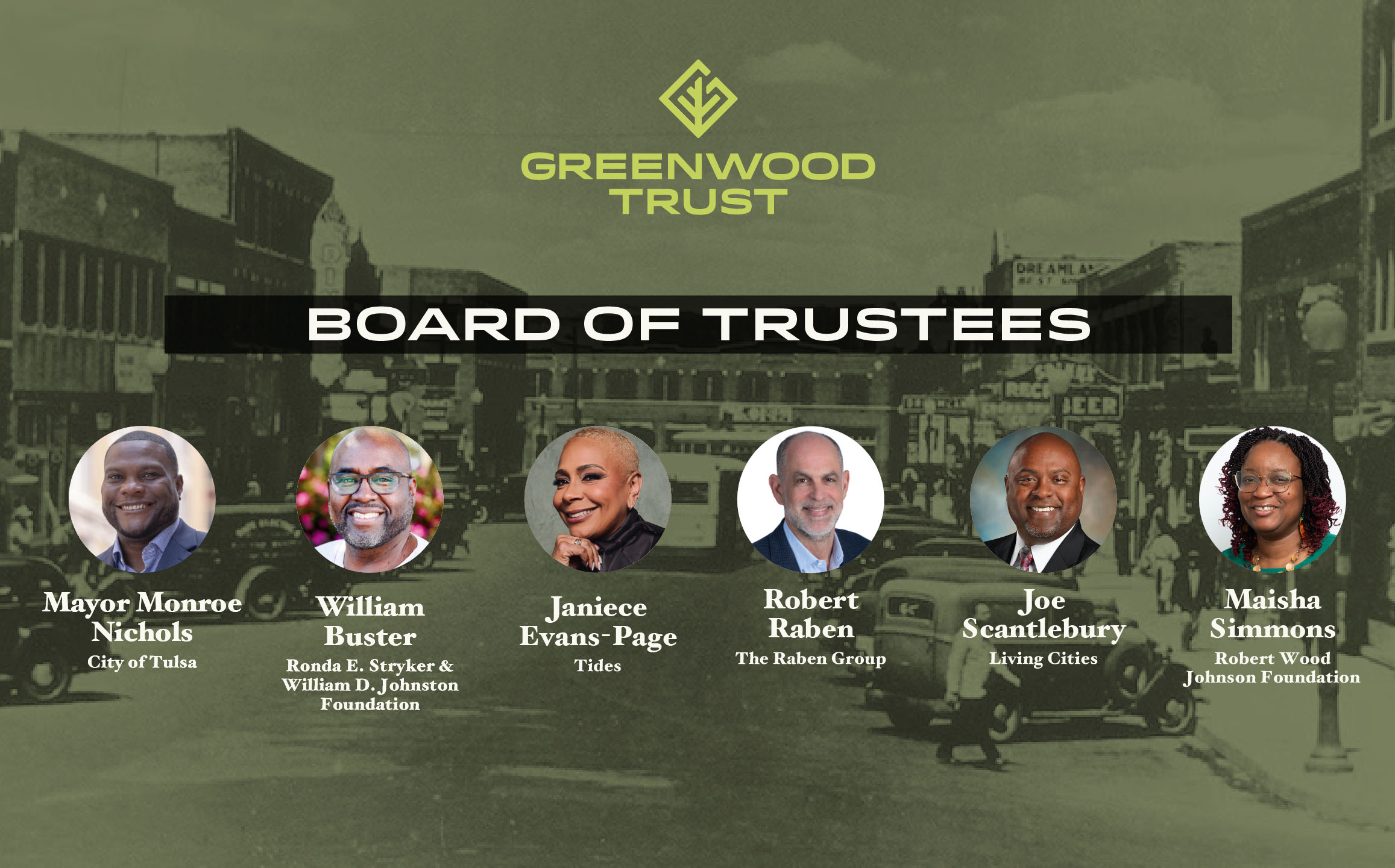 Greenwood Trust Announces First Governing Board and National Advisory ...